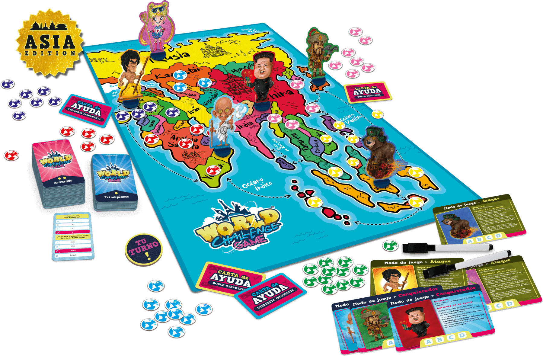 World Challenge Game Asia | Nuevo lanzamiento en Kickstarter